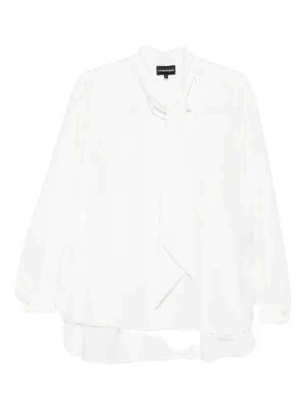 Emporio Armani Bow-tie Blouse