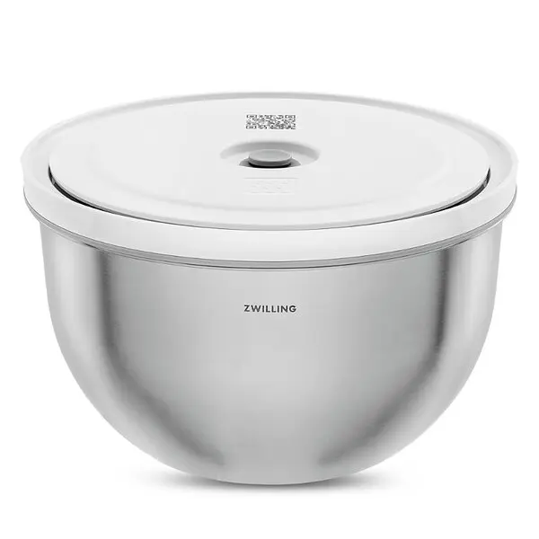 ZWILLING Fresh And Save Large Stainless Steel Vacuum Bowl - Silver