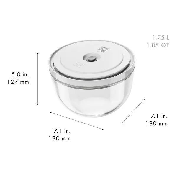 ZWILLING Fresh And Save Glass Vacuum Bowl Starter Set