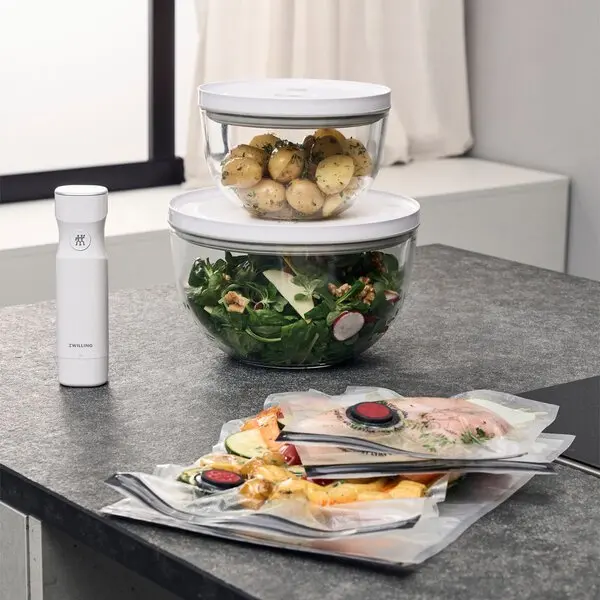 ZWILLING Fresh And Save Glass Vacuum Bowl Starter Set
