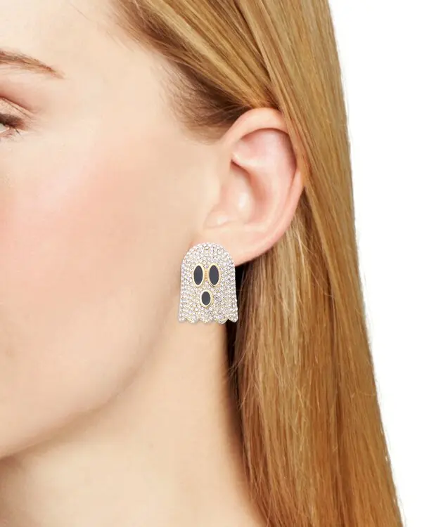 Baublebar Shimmer My Spirits Ghost Earrings - Clear
