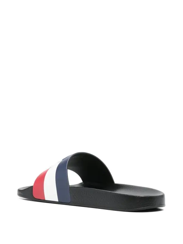Moncler Logo Slipper - Blue