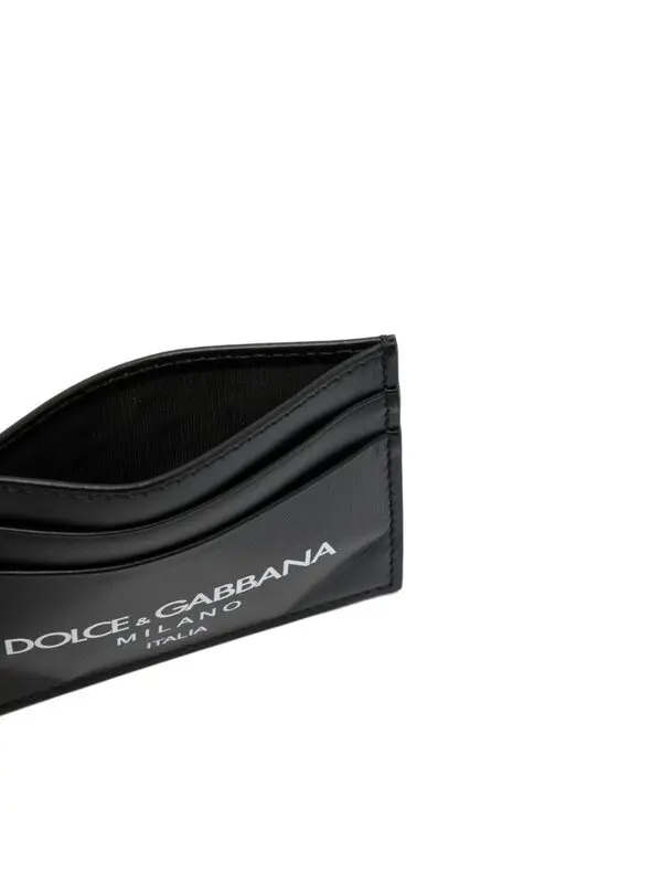 Dolce & Gabbana Card Holder With Printed Logo