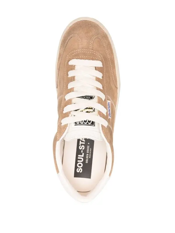 GOLDEN GOOSE Soul-star Suede Sneakers - Brown