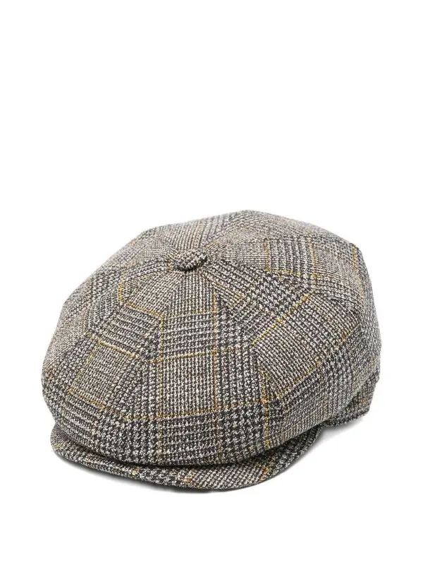Borsalino Cesare Wool Cap - Brown