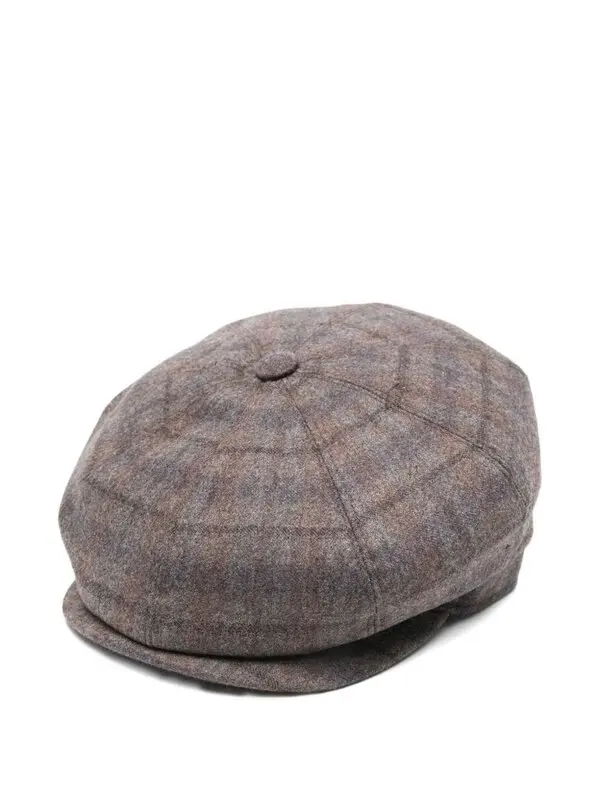 Borsalino Cesare Wool Cap - Grey