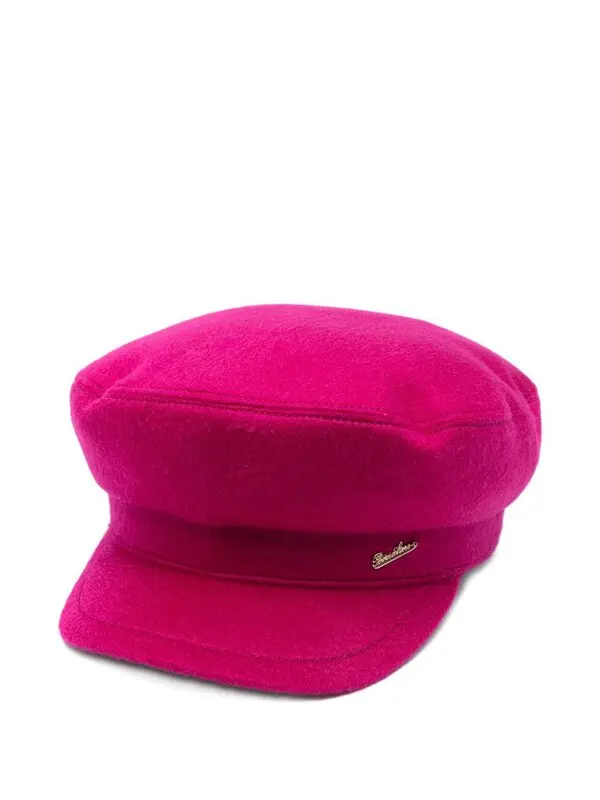 Borsalino Brest Cashmere Cap - Pink