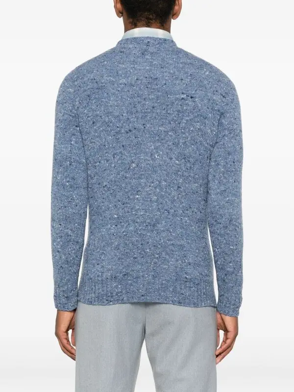 DRUMOHR Round Neck Sweater - Blue