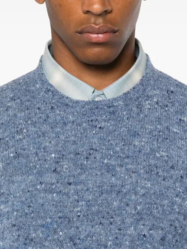 DRUMOHR Round Neck Sweater - Blue