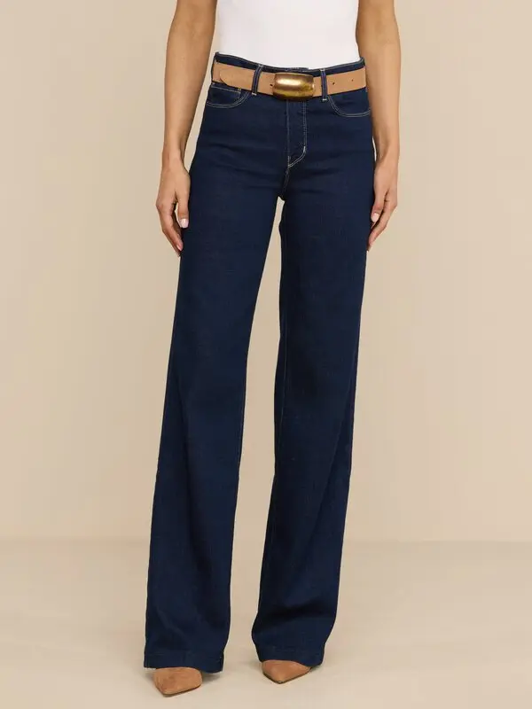 L'Agence Clayton Wide-leg Jean