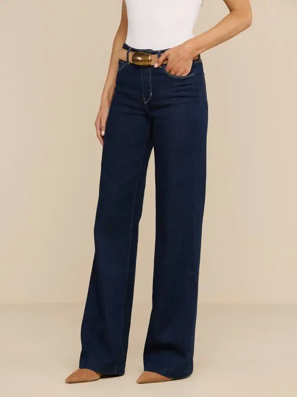 L'Agence Clayton Wide-leg Jean