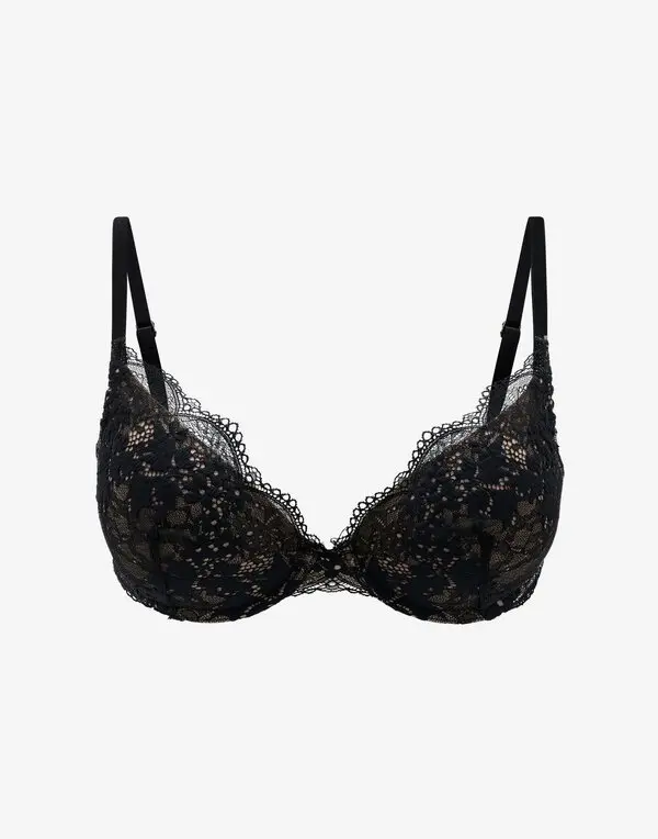 THIRDLOVE All Day Lace Push-up Bra - Black
