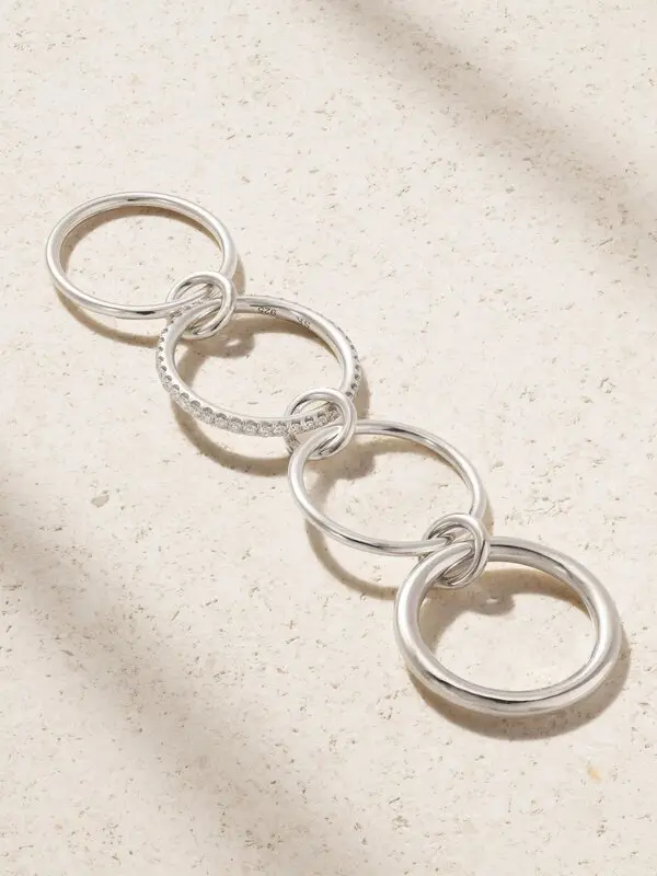SPINELLI KILCOLLIN Nimbus Sterling And Diamond Ring