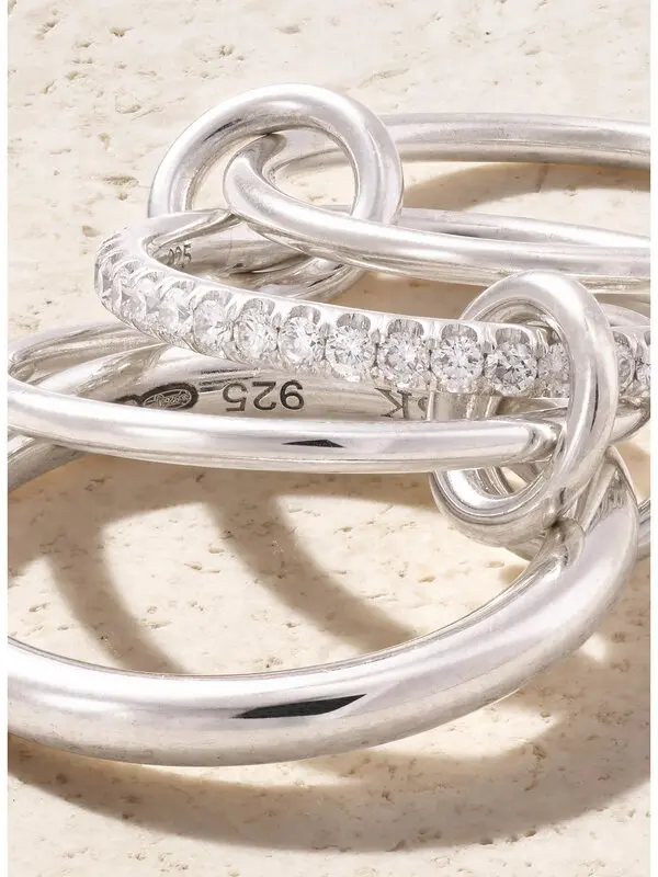 SPINELLI KILCOLLIN Nimbus Sterling And Diamond Ring