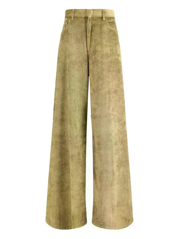 PETAR PETROV Corduroy Wide Leg Trousers