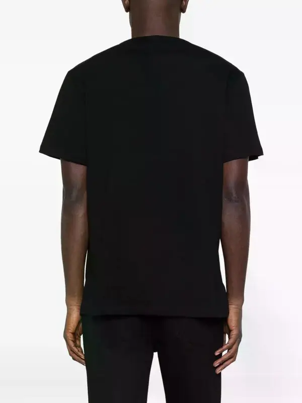 Alexander McQueen Moth-embroidered T-shirt - Black
