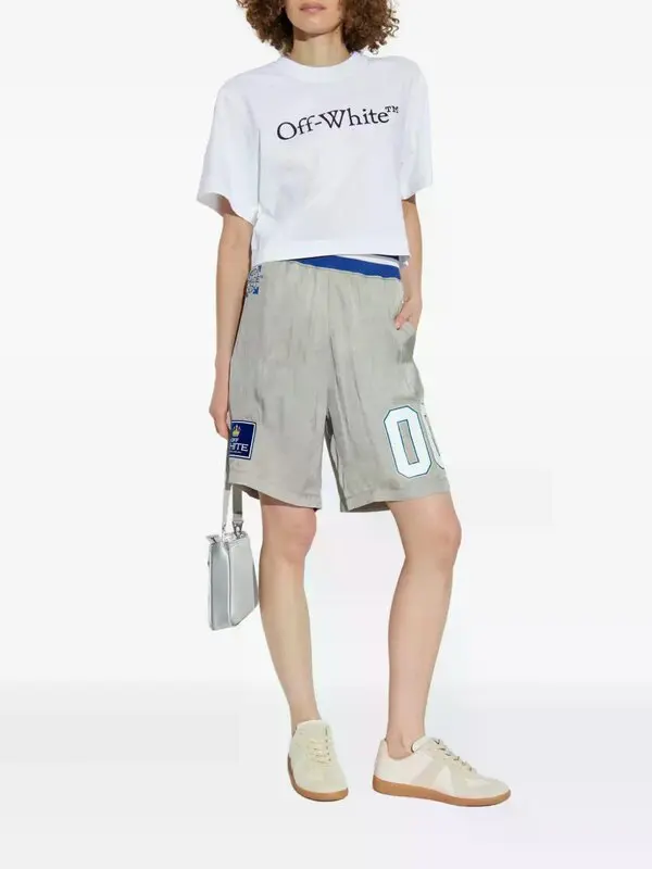 Off-White Number-print Shorts