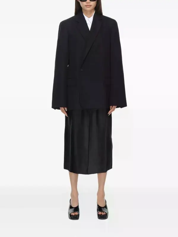 Carven Double-breasted Wool Jacket