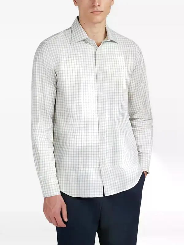Paul & Shark Check-pattern Cotton Shirt