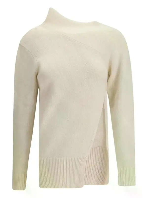 DI STAVNITSER Asymmetric High-neck Sweater