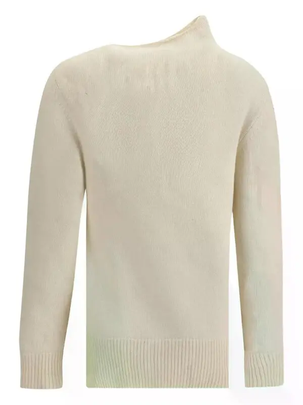DI STAVNITSER Asymmetric High-neck Sweater