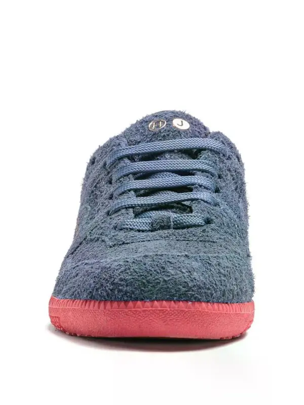 HIDE&JACK Logo-print Suede Sneakers - Blue