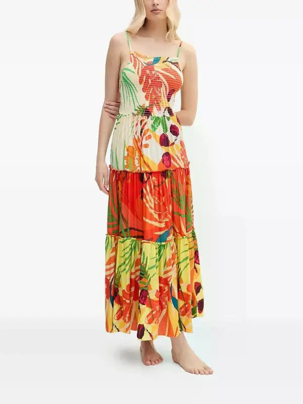 Desigual Tiered Maxi Dress