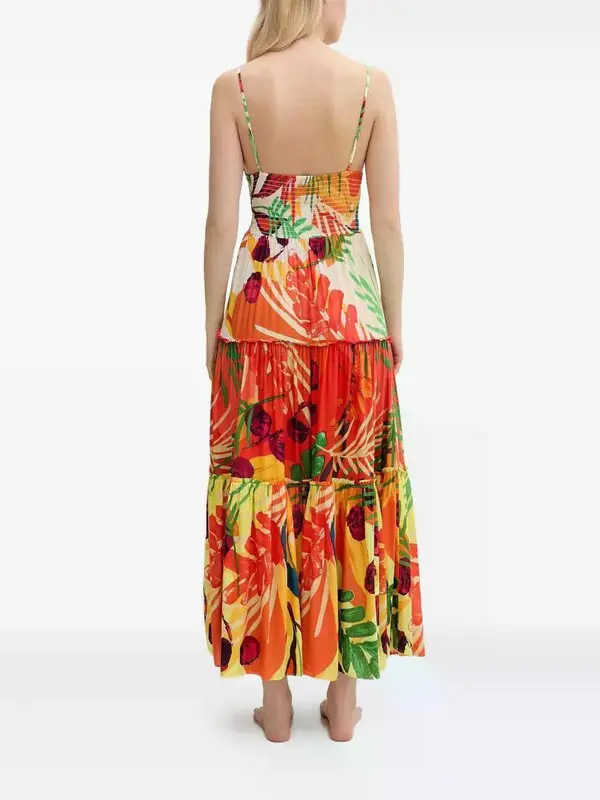 Desigual Tiered Maxi Dress