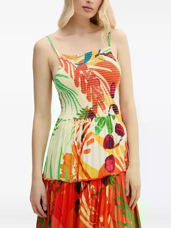 Desigual Tiered Maxi Dress