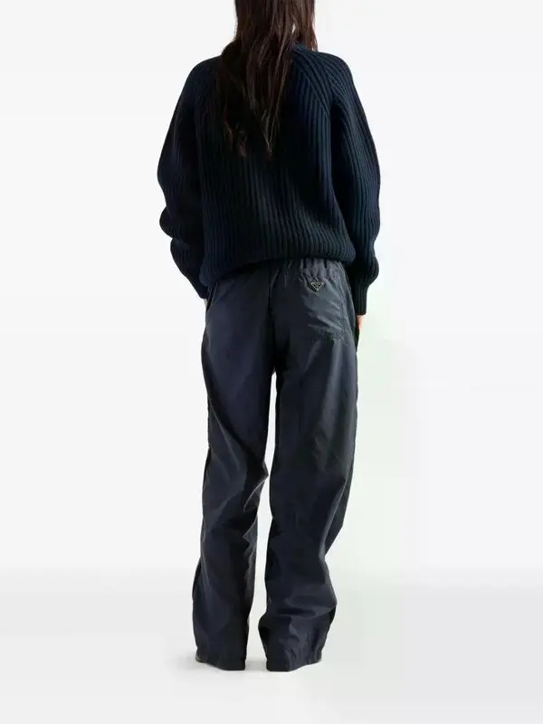 Prada Elastic-waist Trousers