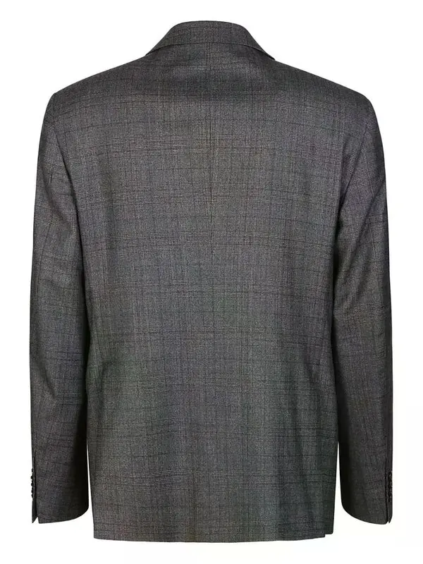 Tagliatore Check-pattern Wool Suit