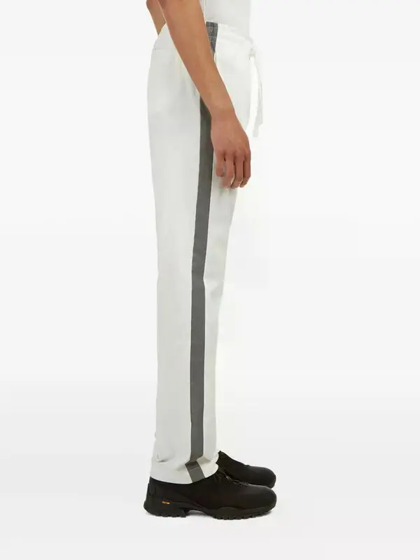 SERAPIS Stripe-trim Track Trousers