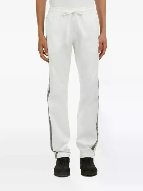 SERAPIS Stripe-trim Track Trousers