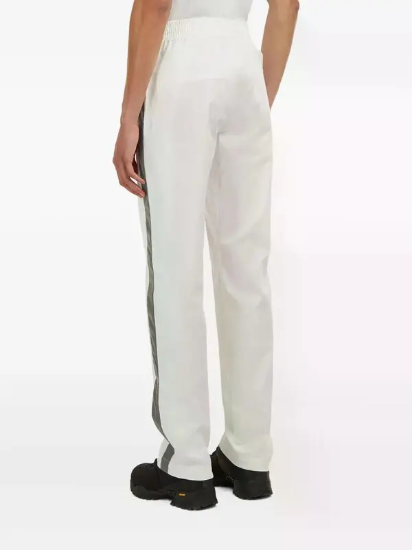 SERAPIS Stripe-trim Track Trousers