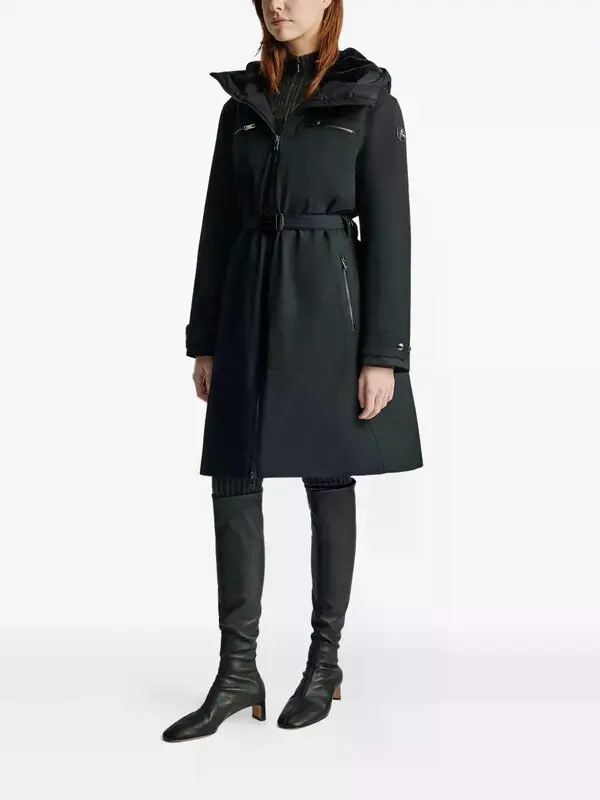 Fusalp Belted Zip-up Coat