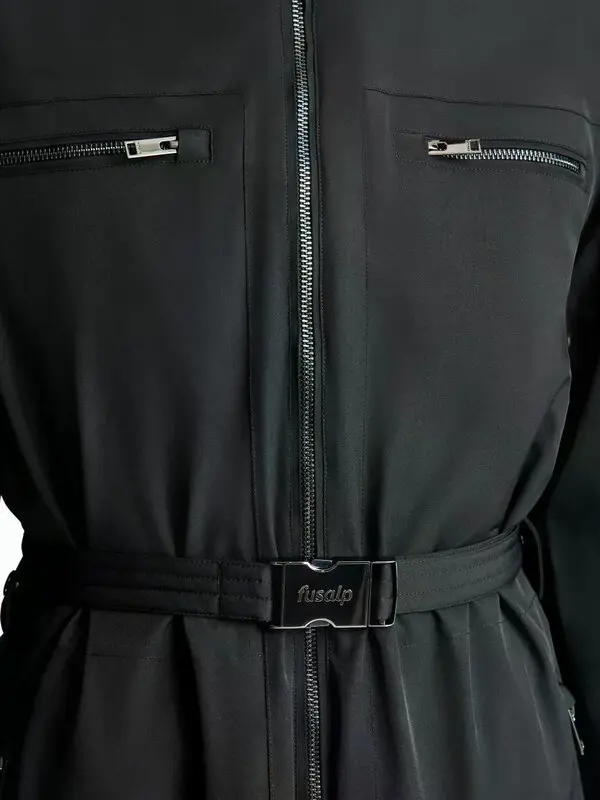 Fusalp Belted Zip-up Coat