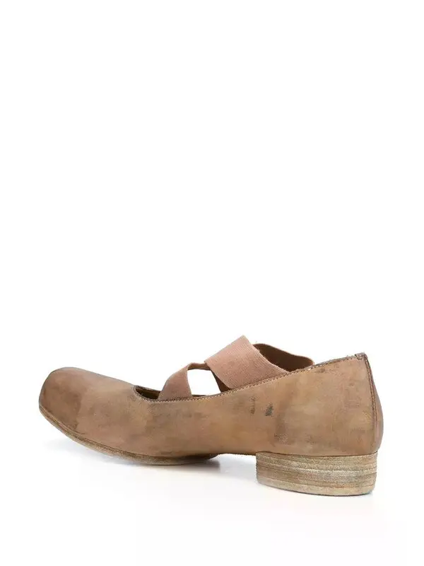 UMA WANG Ballerina Ballet Flats - Neutrals