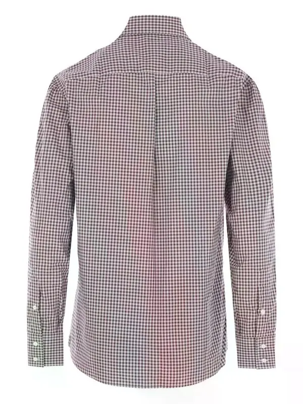 Brunello Cucinelli Check-pattern Cotton Shirt