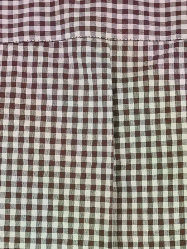 Brunello Cucinelli Check-pattern Cotton Shirt