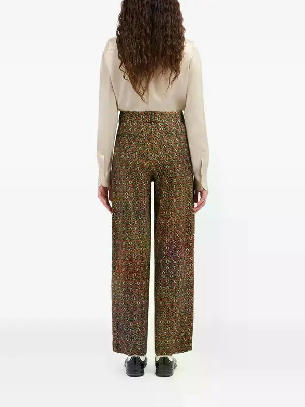 PIERRE-LOUIS MASCIA Patterned Trousers