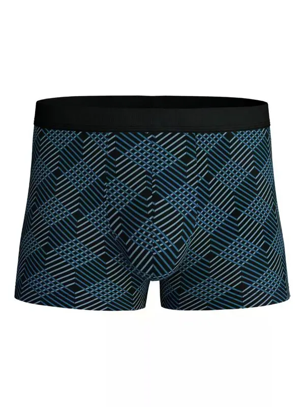CALIDA Geometric-pattern Boxers - Blue