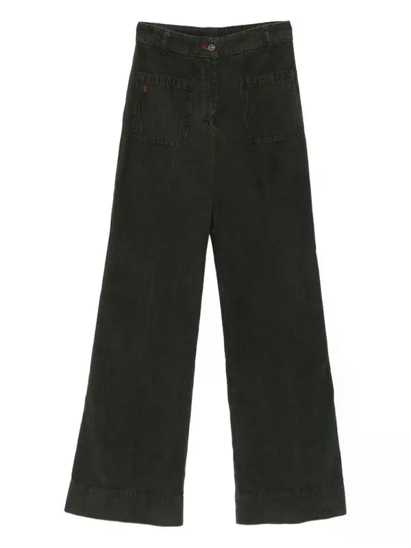 Victoria Beckham Button-fastening Wide Leg Pants