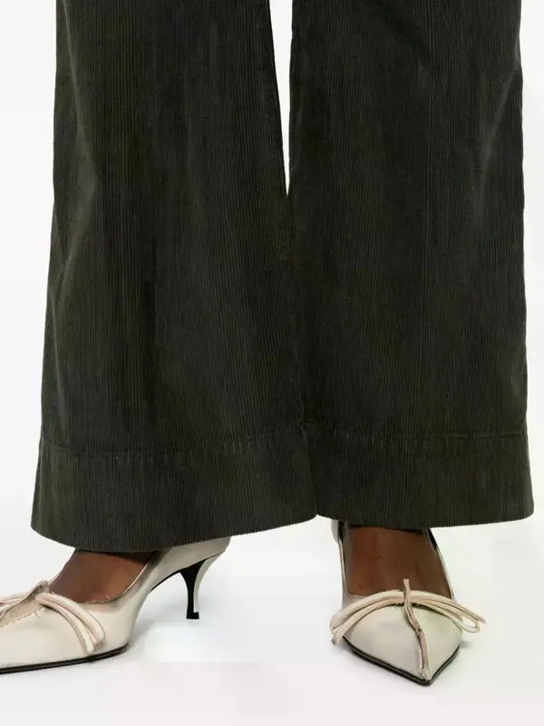 Victoria Beckham Button-fastening Wide Leg Pants