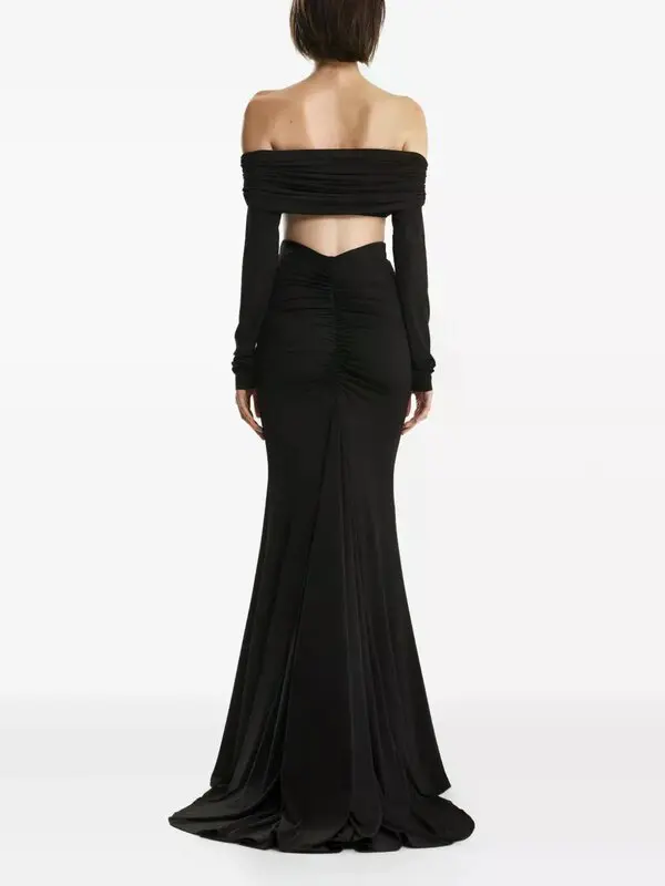 2310 STUDIO Draped Maxi Skirt