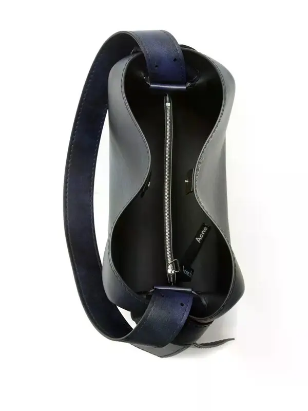 Acne Studios Knot-detail Leather Shoulder Bag