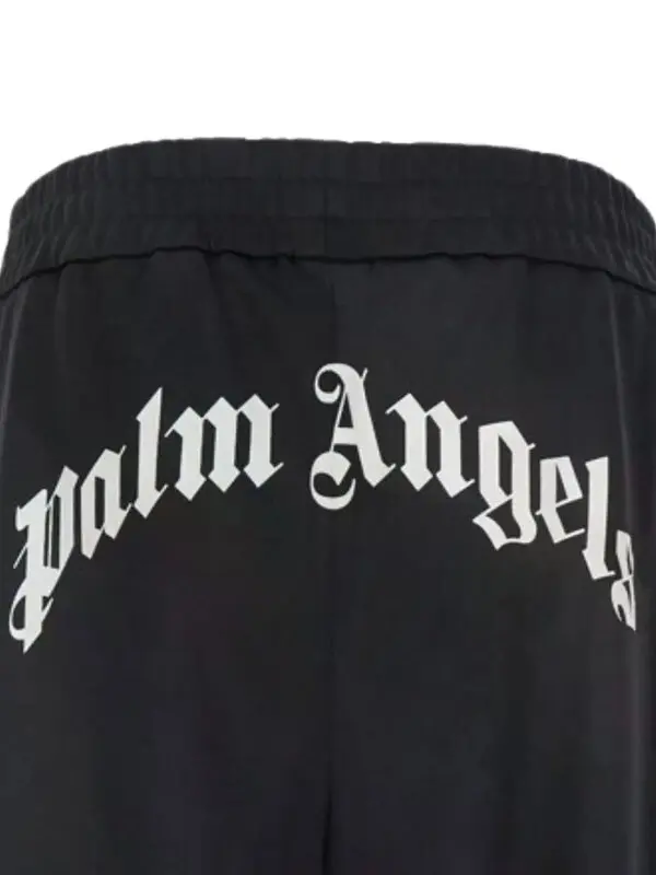 Palm Angels Logo-print Track Pants - Black