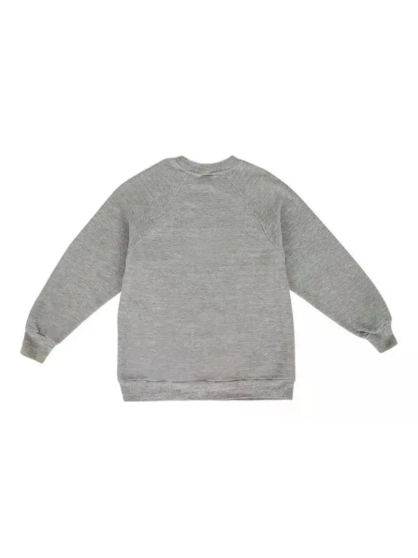 DRX FARMAXY FOR LN-CC Graphic-print Crew-neck Sweatshirt - Grey