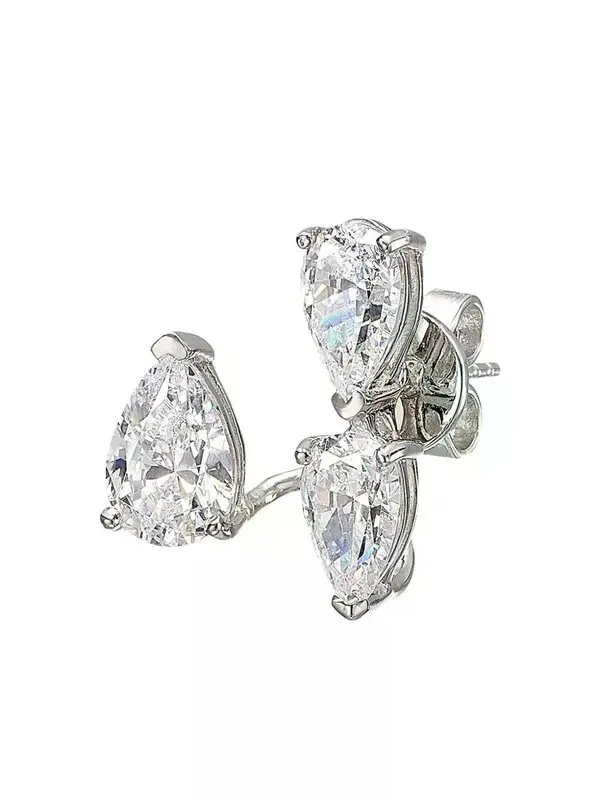 ANABELA CHAN Floating Nova Diamond Huggie Earrings