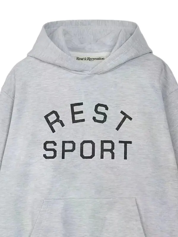 REST&RECREATION Logo-print Hoodie