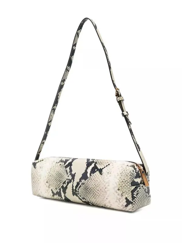 Khaite Kye Python-embossed Shoulder Bag